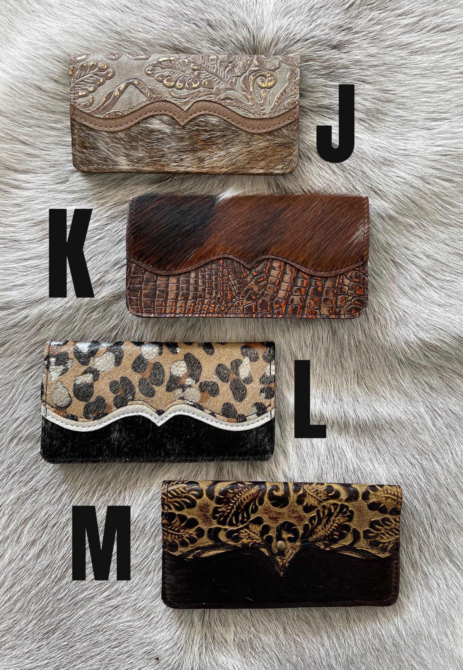 Checkbook Covers Western Wallets - Etsy