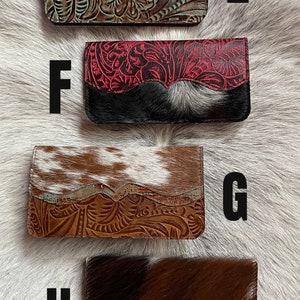Checkbook Covers, Western Wallets - Etsy
