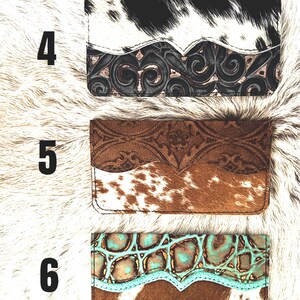 Checkbook Covers, Western Wallets - Etsy