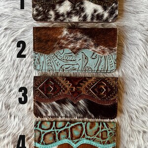 Checkbook Covers, Western Wallets - Etsy