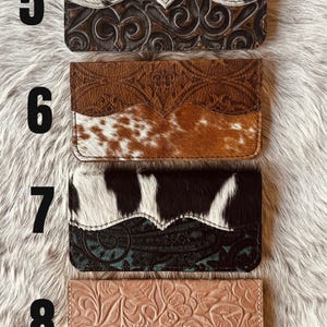 Checkbook Covers, Western Wallets - Etsy