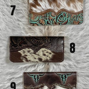 Checkbook Covers, Western Wallets - Etsy