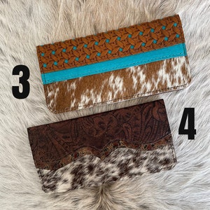 Deluxe Western Checkbook-credit Card Cover - Etsy