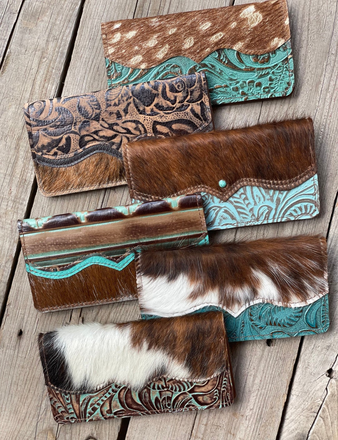 Deluxe Western Checkbook-credit Card Cover - Etsy