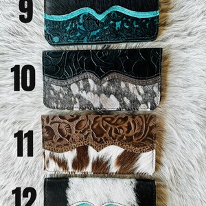 Checkbook Covers, Western Wallets - Etsy