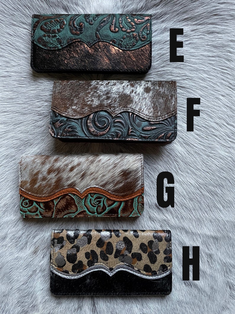 Checkbook Covers Western Wallets - Etsy