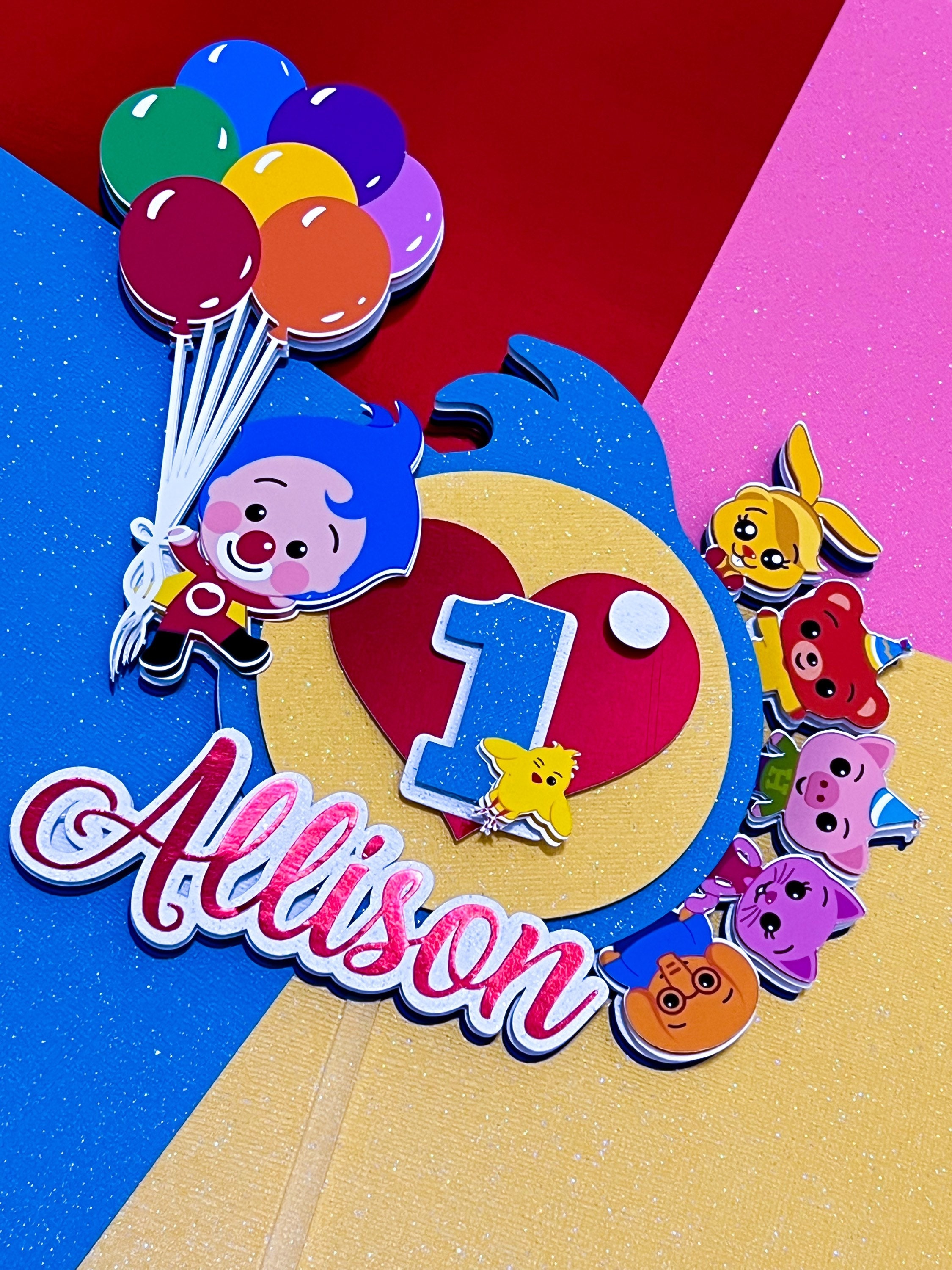 Plim Plim Banner Plim Plim Circus Birthday Plim Plim Happy - Etsy Finland