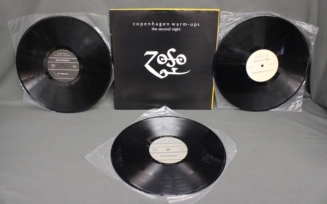 Led Zeppelin Copenhagen Warm Ups 2nd Night Live 1979 3 LP Set - Etsy