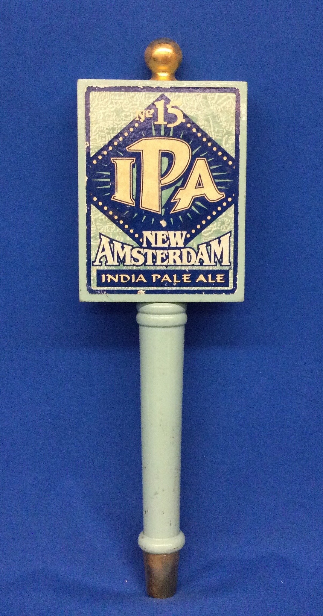 JUST REDUCED New Amsterdam India Pale Ale IPA No. 15 Vintage Beer Tap ...