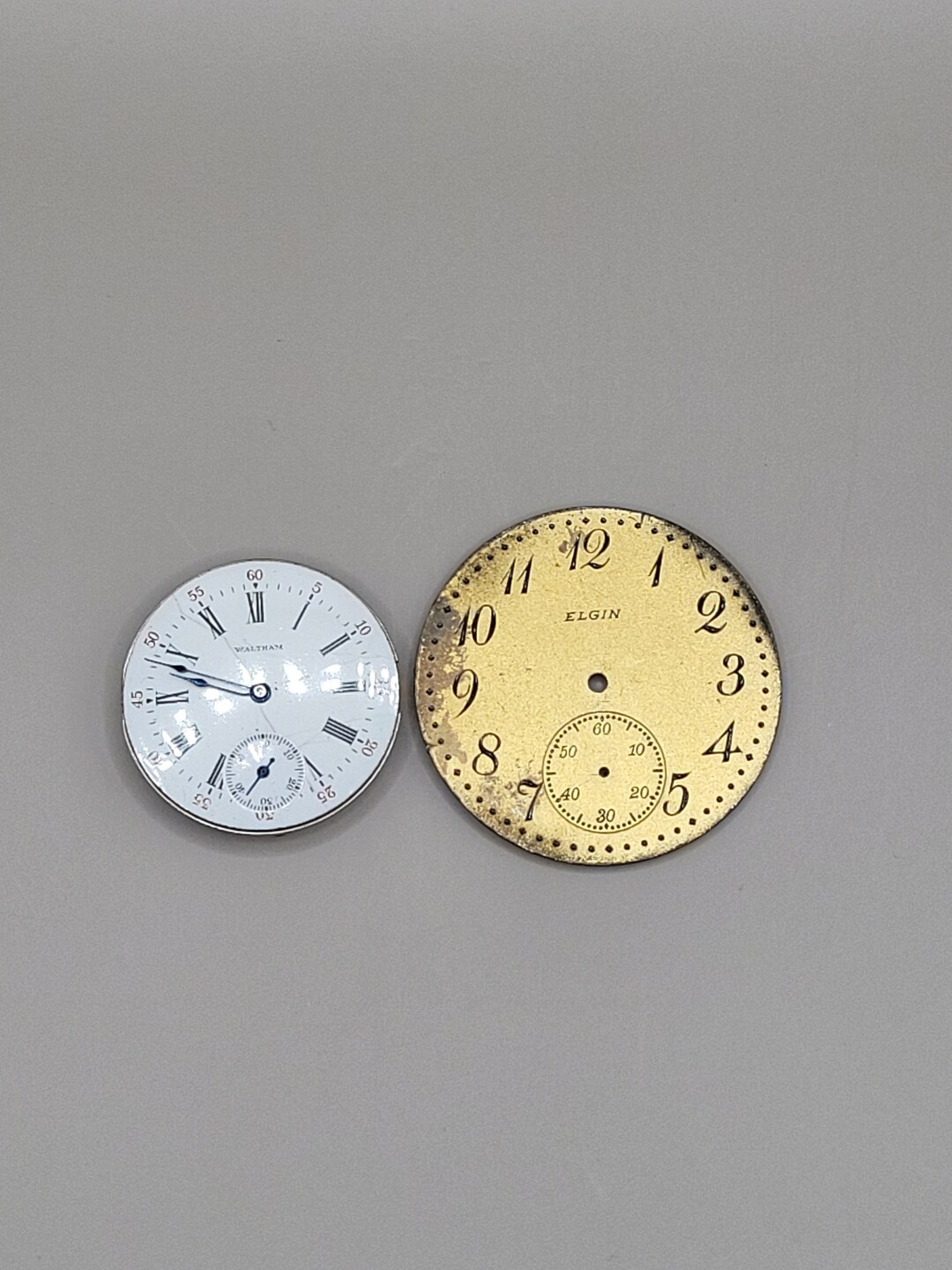 Two Piece Watch Face & Movements for Parts/repair - Etsy