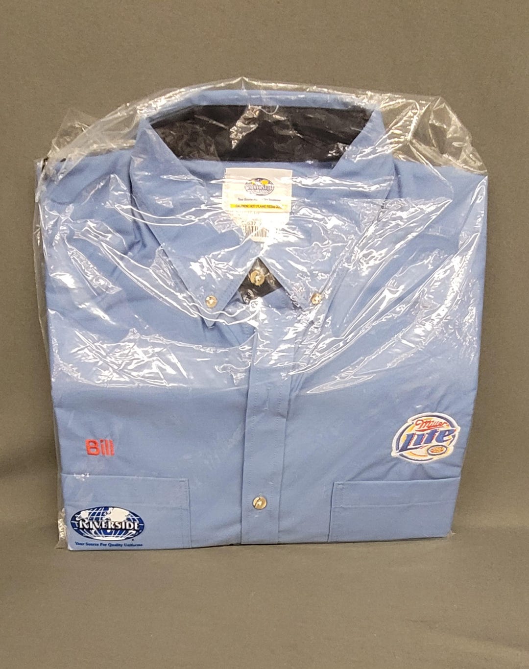 Miller Lite Delivery Driver Uniform Shirt NOS - Etsy