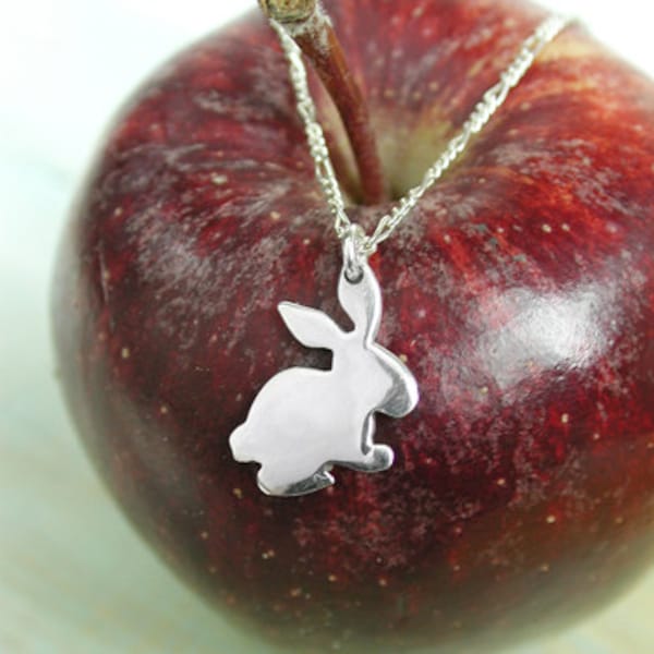 Rabbit Necklace - Etsy