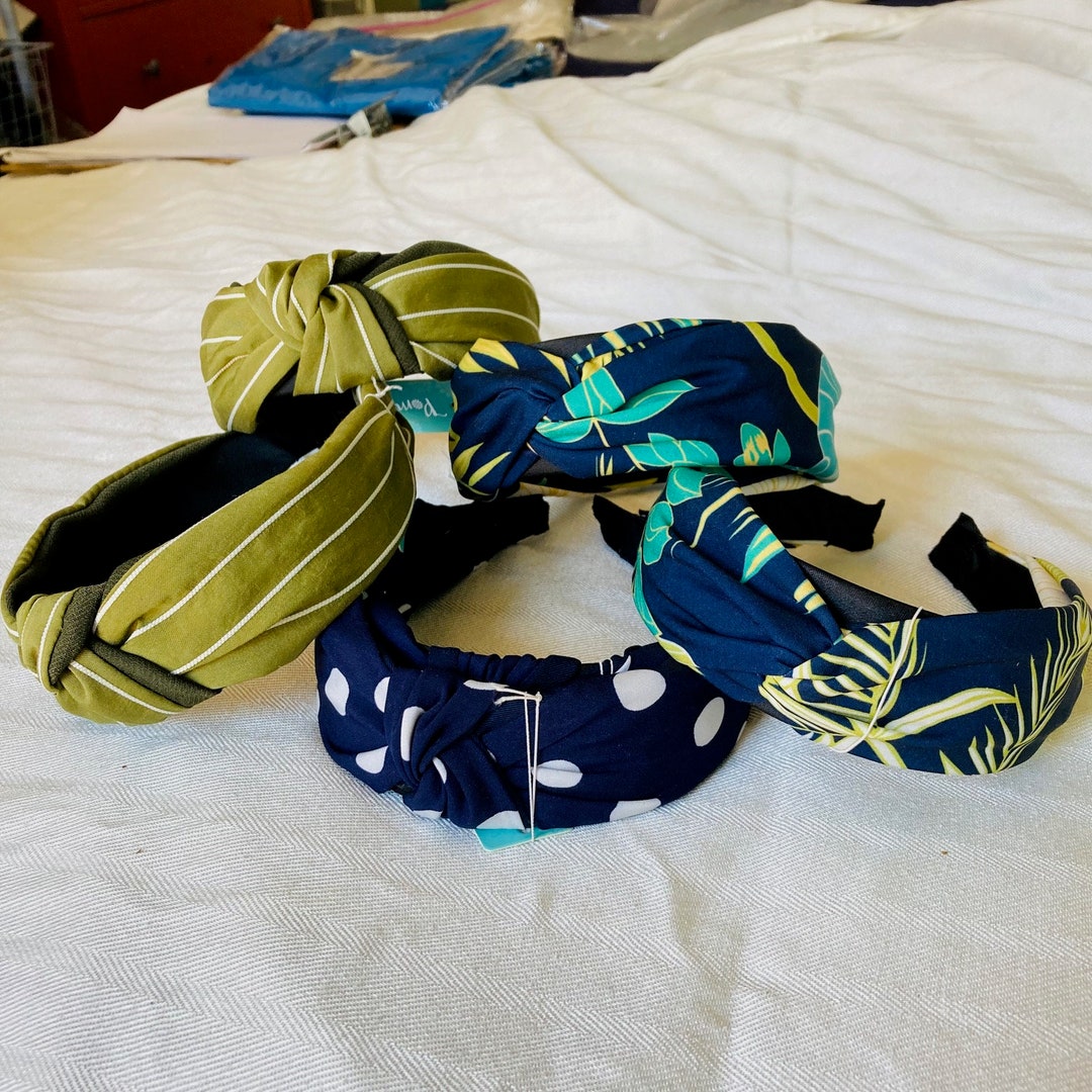 5 Fabric Headbands for Women Bundle Job Lot, Wholesale Hair Scarves ...