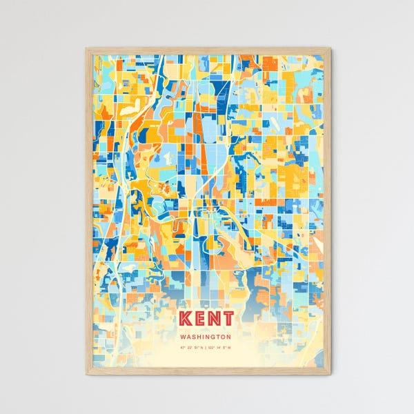 Kent Poster - Etsy UK
