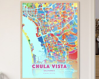 Chula Vista Poster - Etsy