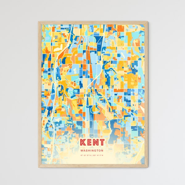 Kent Poster - Etsy UK