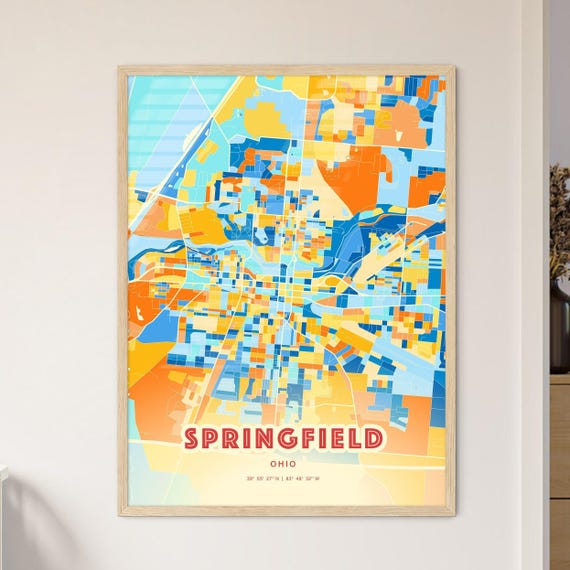 Springfield Oh City Map