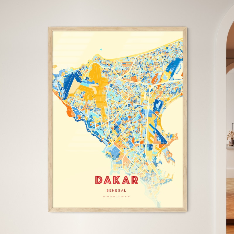 Dakar Poster - Etsy