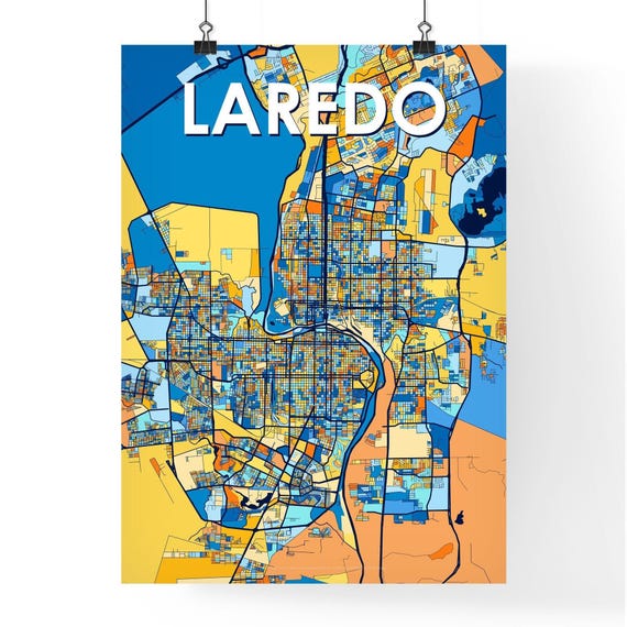 Arts And Entertainment District Laredo Map A&E Districts Central