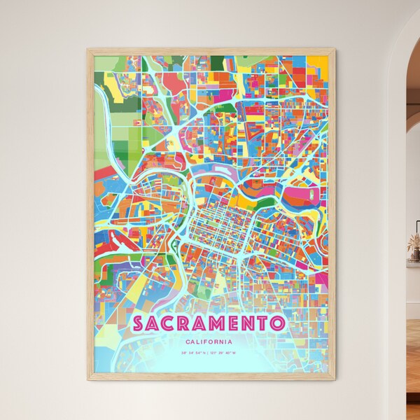 Sacramento Poster - Etsy