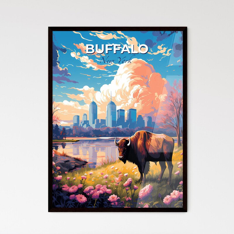 Buffalo Poster - Etsy