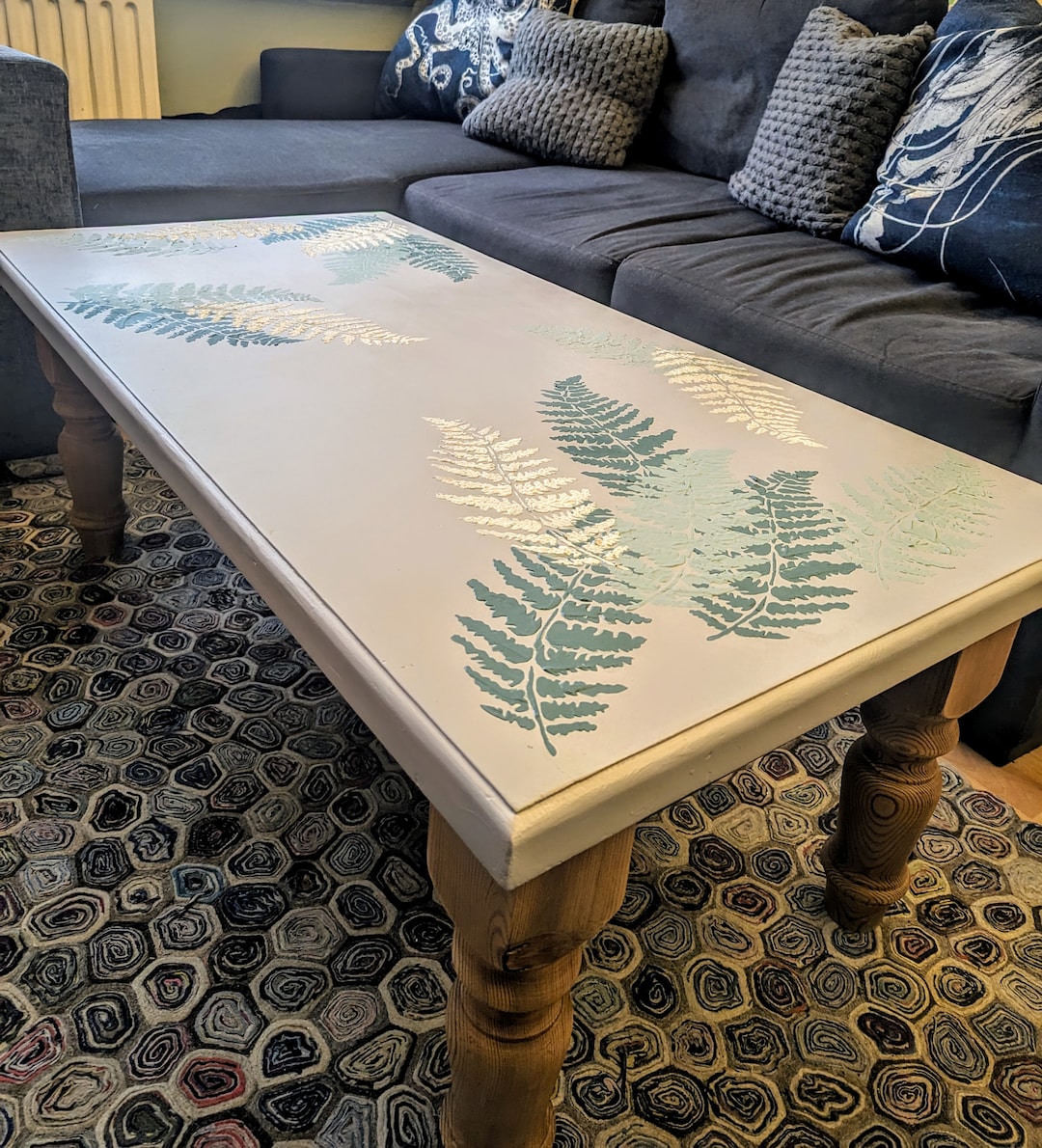 Rectangular Fern Coffee Table - Etsy UK