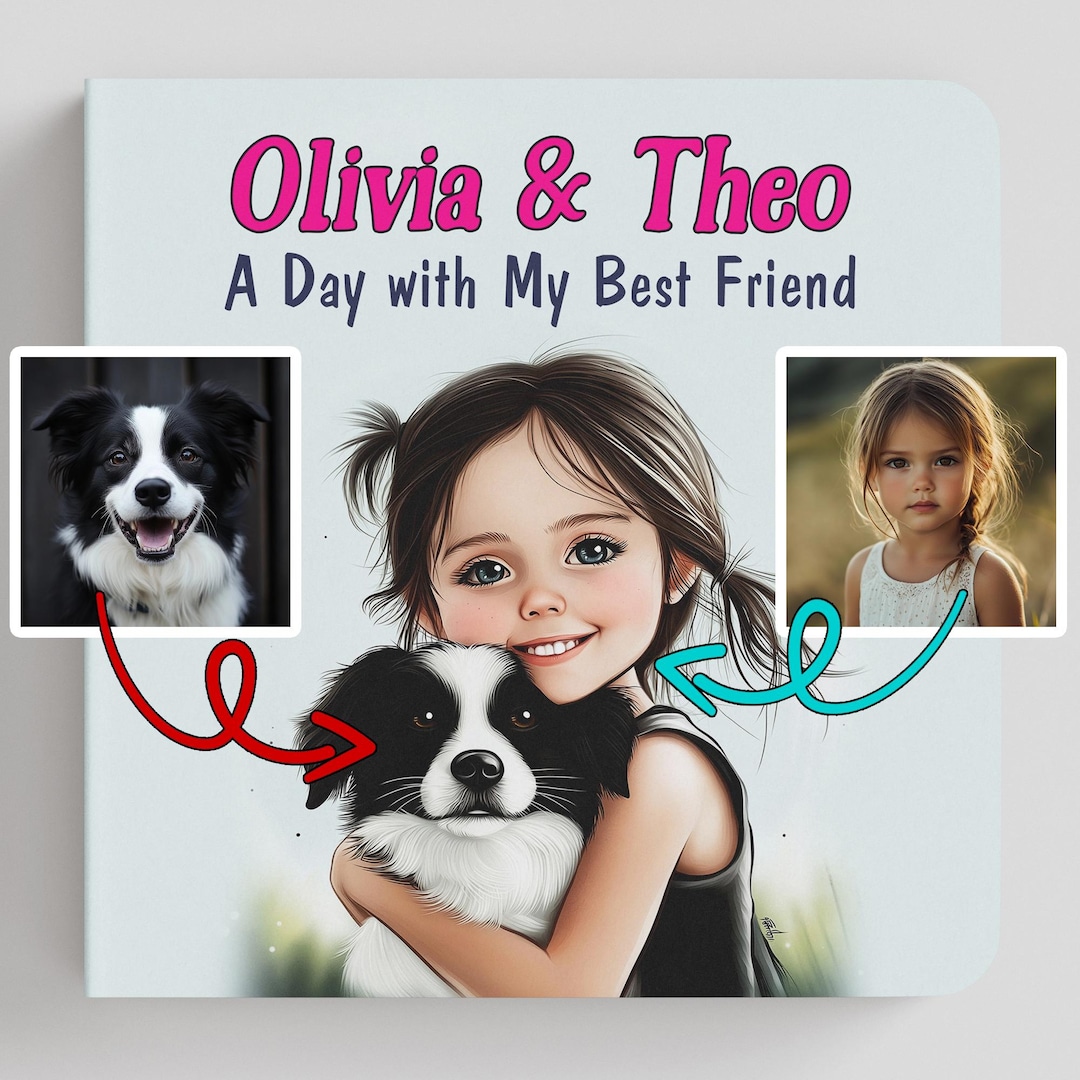 Custom Childrens Book Dog - Personalized Childrens Book With Dog ...