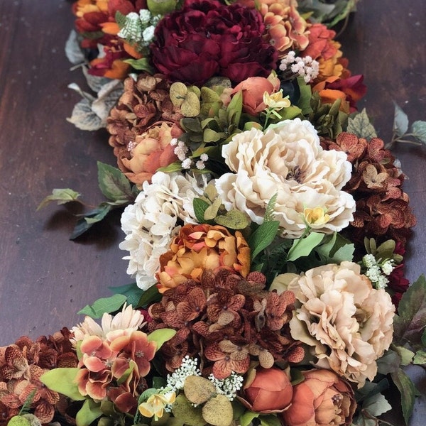Tuscan Floral Arrangement - Etsy