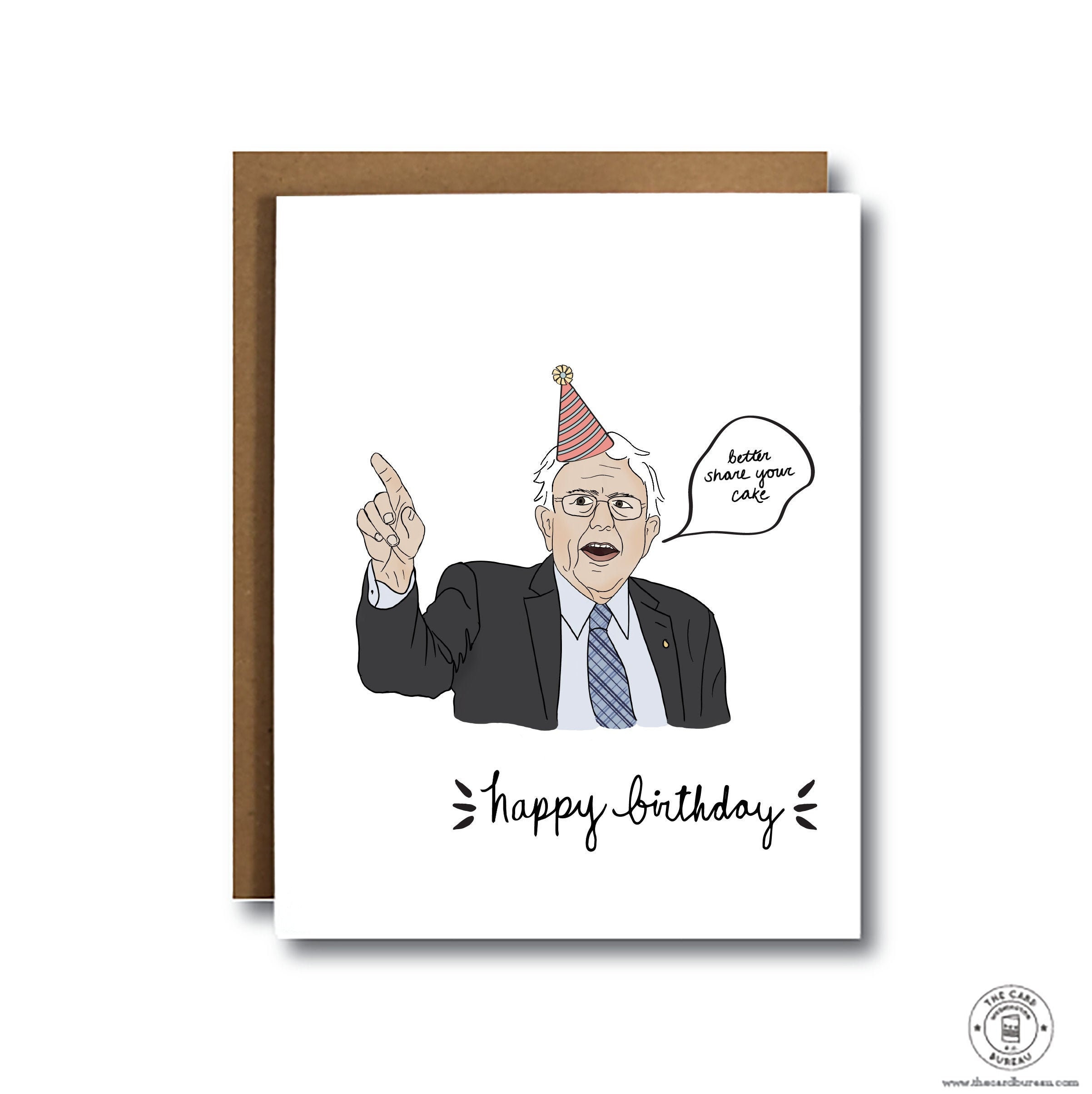 Bernie Birthday Card - Printable Cards