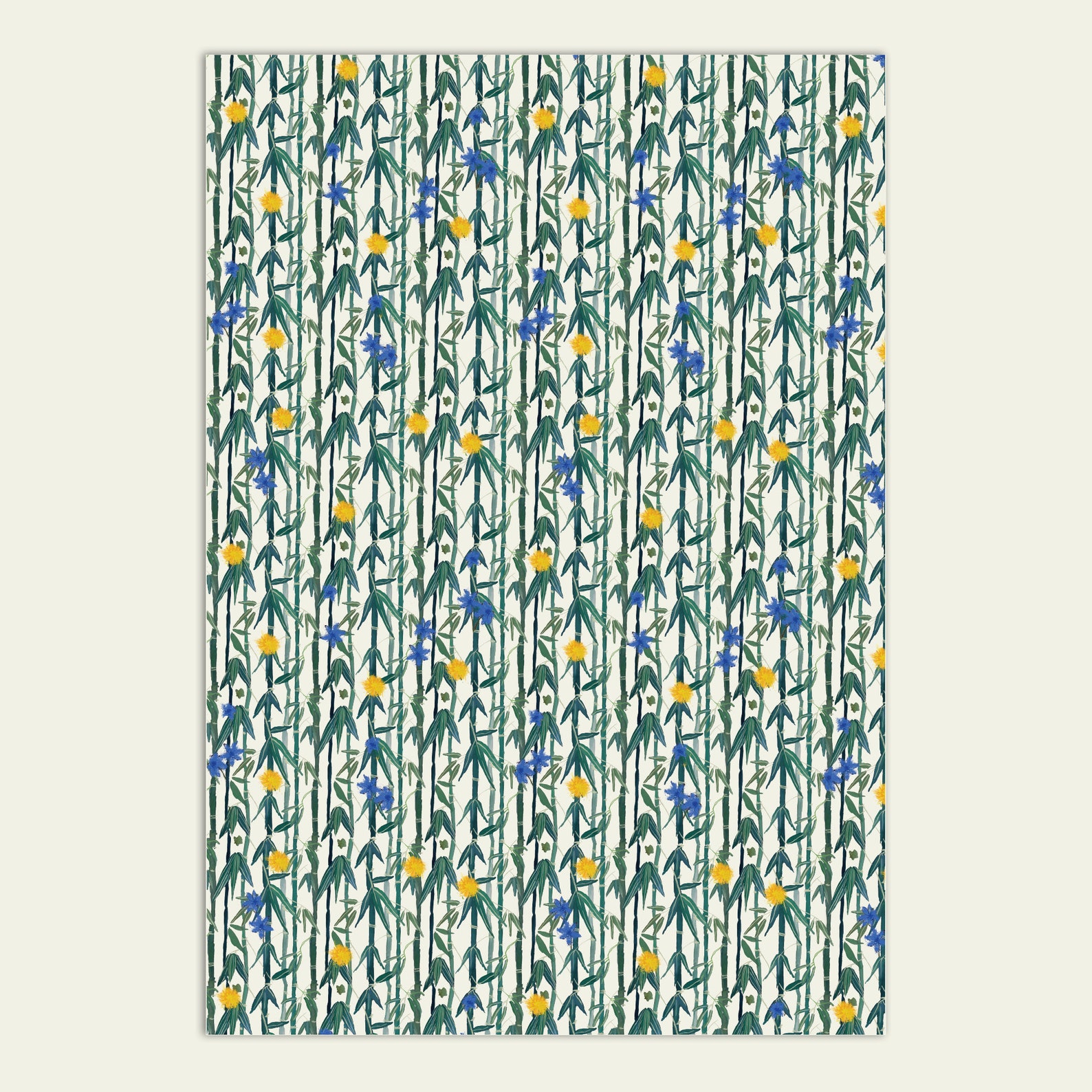 Bamboo Wraping Paper Bamboo Gift Wrap Bamboo Gifts Bamboo - Etsy