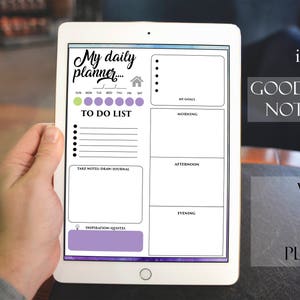 7 Day Goodnotes Paper Daily Planner Notability Digital Download PDF ...
