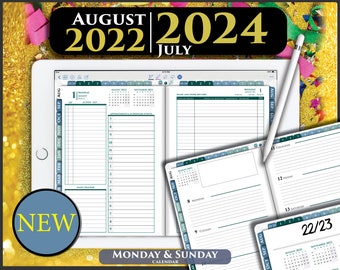 Hourly Planner Digital - Etsy