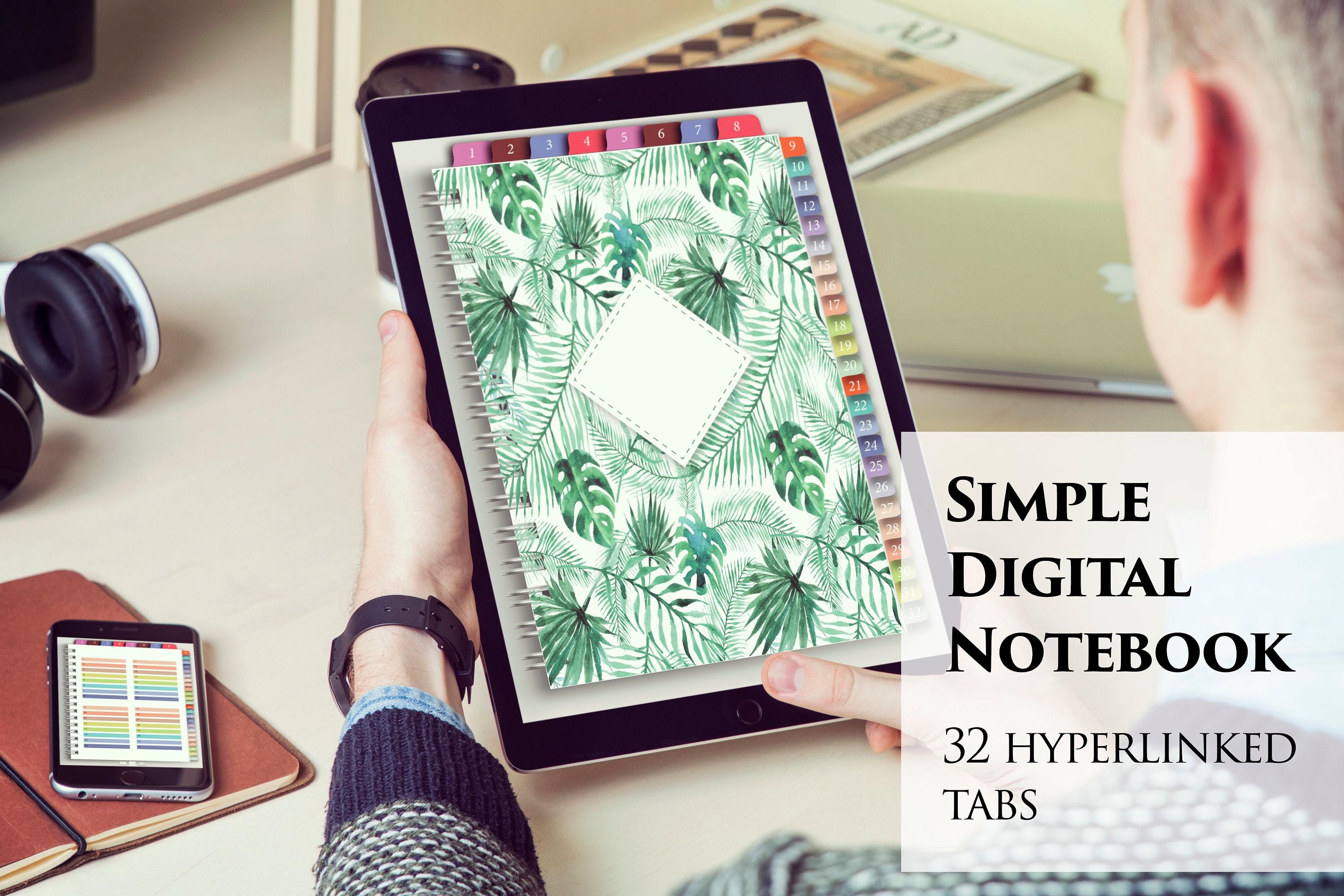 Pink Dotted Notebook Goodnotes Template Digital Journal - Etsy