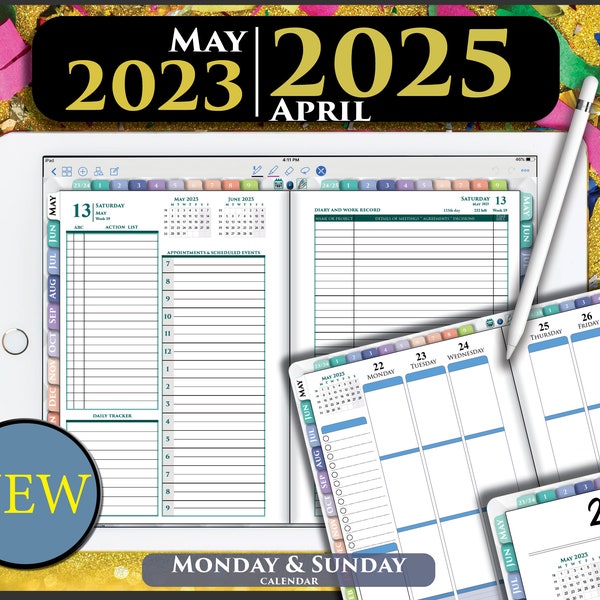 iPad Mini Planner - Etsy