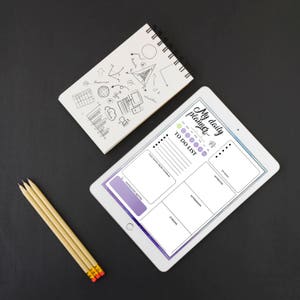 7 Day Goodnotes Paper Daily Planner Notability Digital Download PDF ...