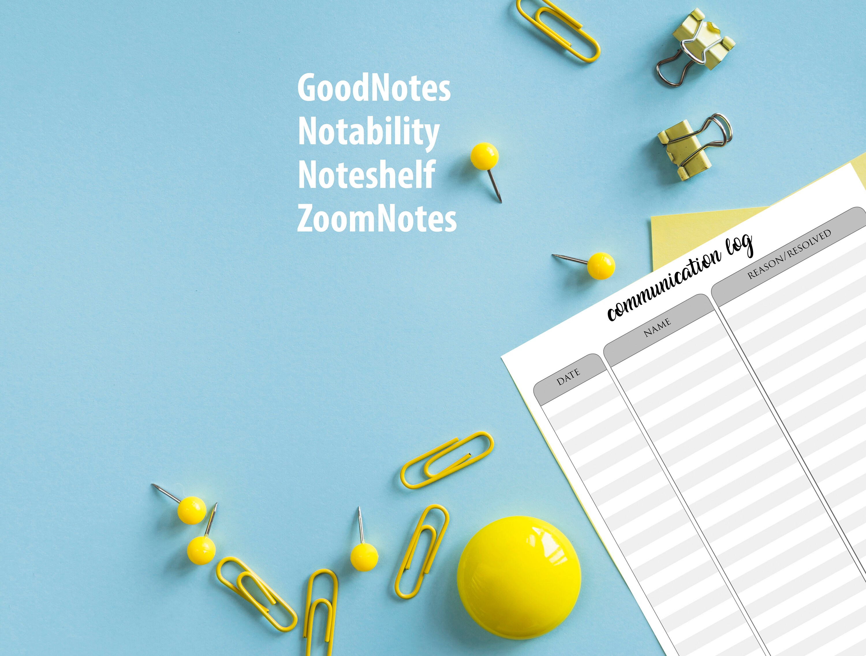 Teacher Goodnotes Template Student Check List Notability | Etsy