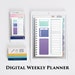 IPad 2021 Planning Digital Vertical Student School Planner - Etsy