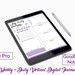 7 Day Goodnotes Paper Daily Planner Notability Digital Download PDF ...