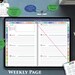 Digital PDF Weekly Planner for iPad Pro Air Mini - Etsy