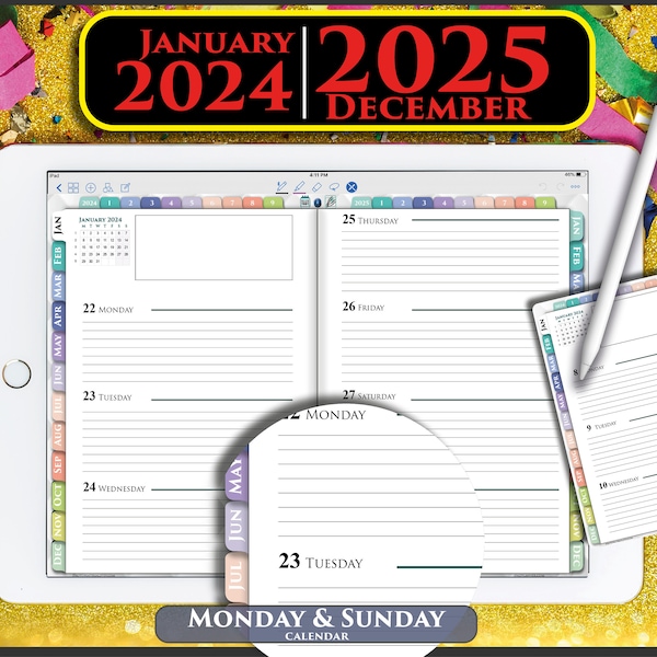 Goodnotes Planner - Etsy