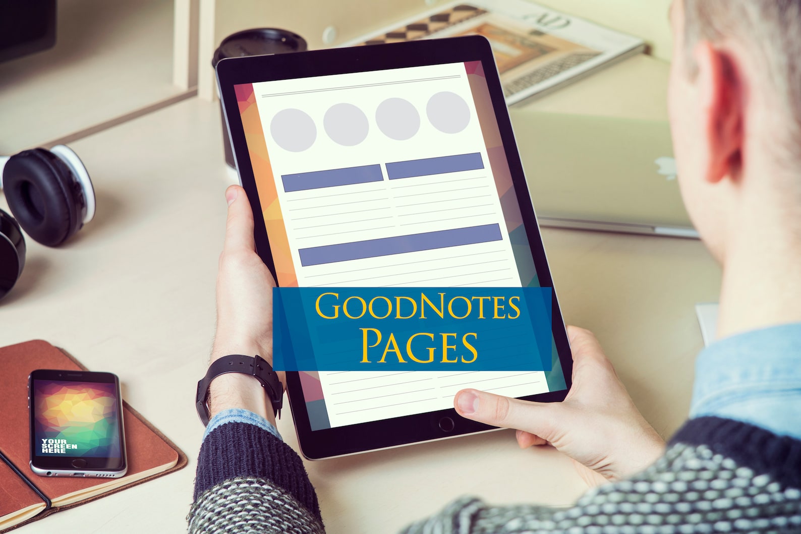 Goodnotes Pages Template Digital Paper Financial Bills Tracker | Etsy