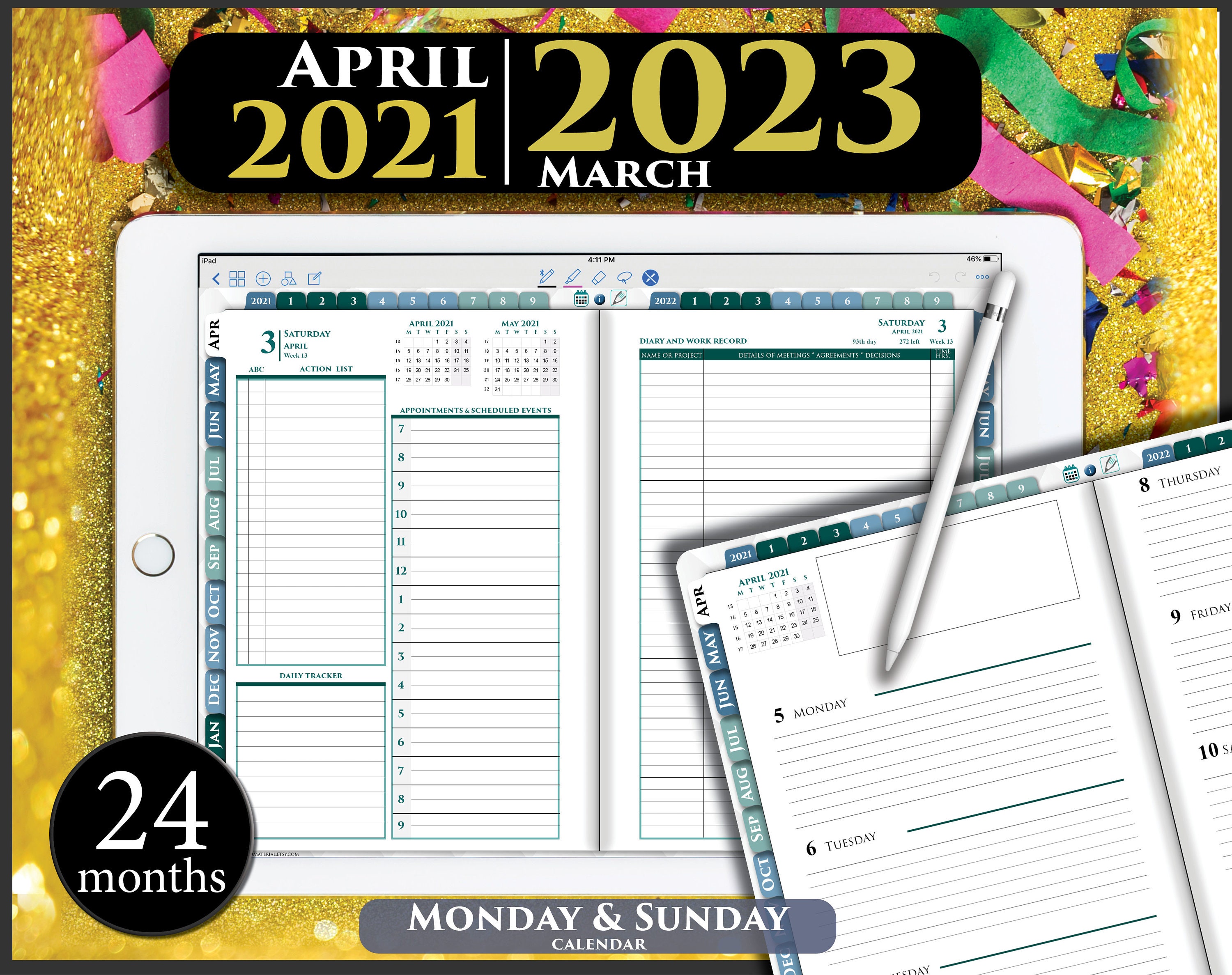 Free digital planner goodnotes 2021 2022 - festhrom