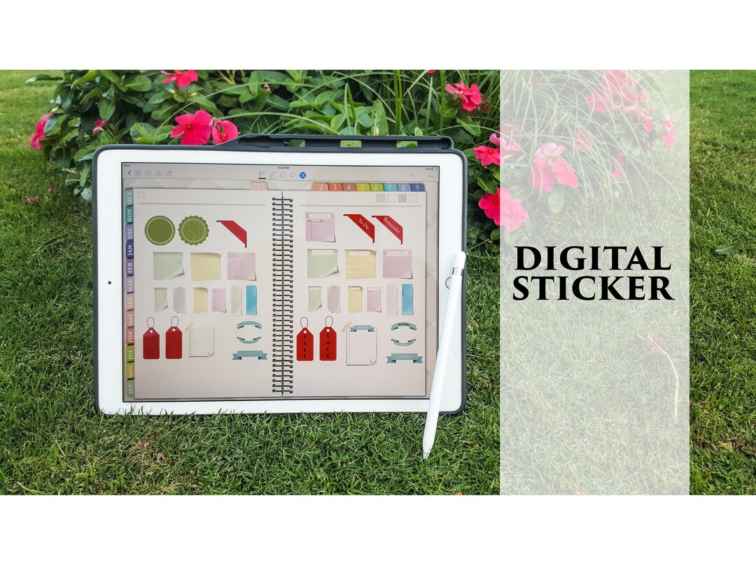 Digital Stickers Sticky Note Goodnotes Planner Notability Goodnotes ...