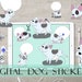 Digital Stickers PNG Dog Animal Clipart Goodnotes Notability - Etsy