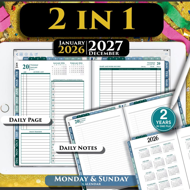 Planner Pages Onenote - Etsy