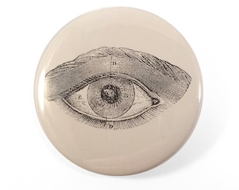 Mars Face Pin - Etsy