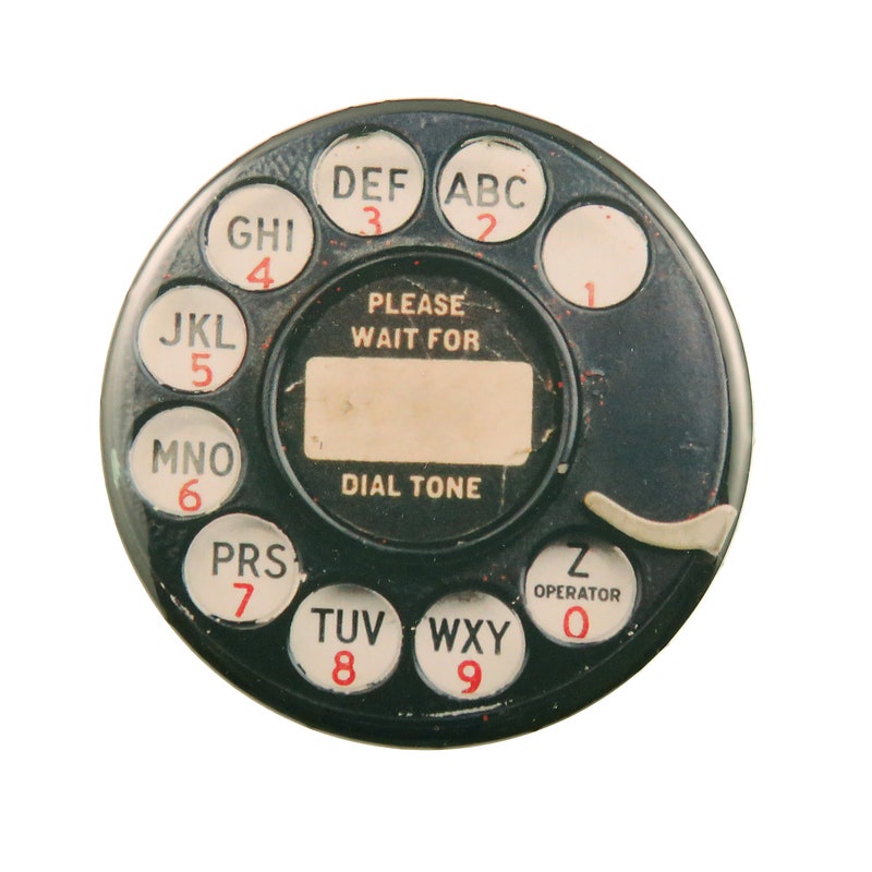 Rotary Dial Phone - Etsy