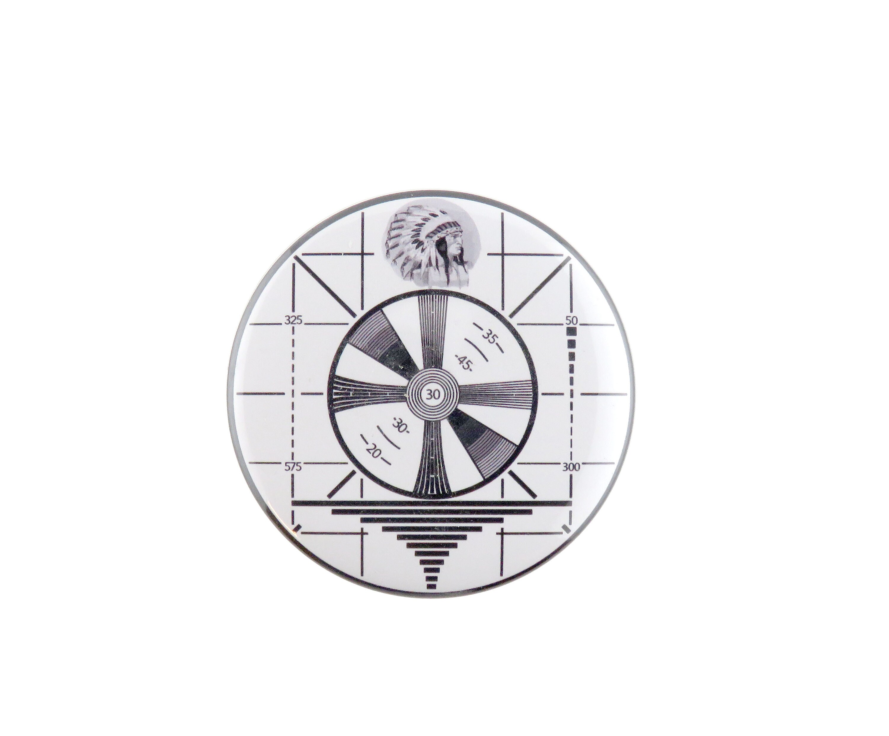 Test Pattern Pin - Etsy