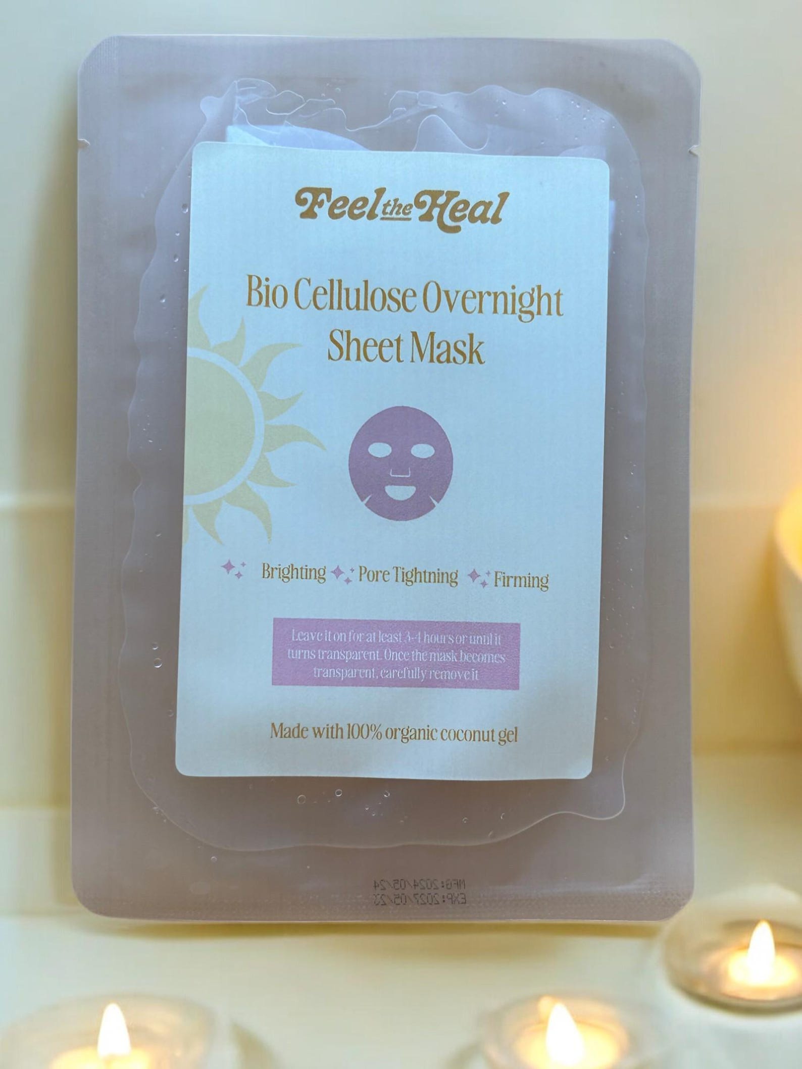 Bio Cellulose Collagen Overnight Korean Glow Sheet Mask - Etsy