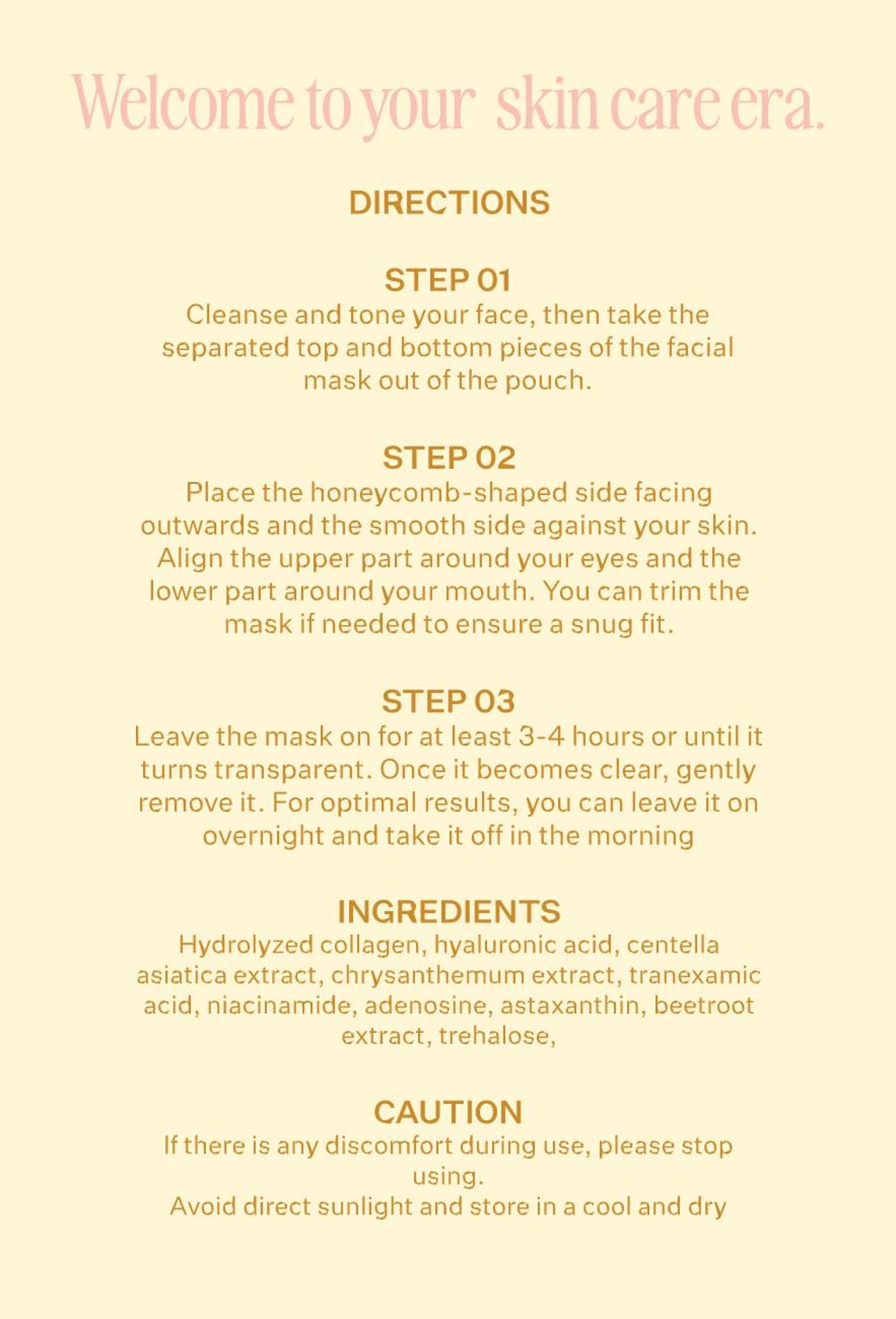 Bio Cellulose Collagen Overnight Korean Glow Sheet Mask - Etsy